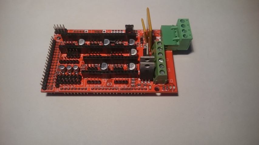 Ramps 1.4 shield za Arduino Mega za 3d printer bez stepper drivera