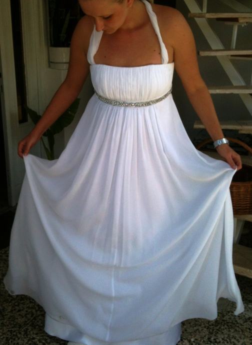 Prekrasna elegantna vjenčanica grčko-rimski stil