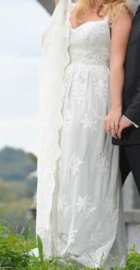 Vjencanica jednostavna - BOHO-stil (Unikat, otvorena ledja)