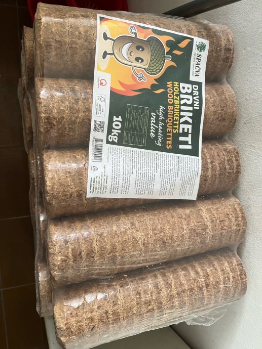 Drveni briketi, 180 kg