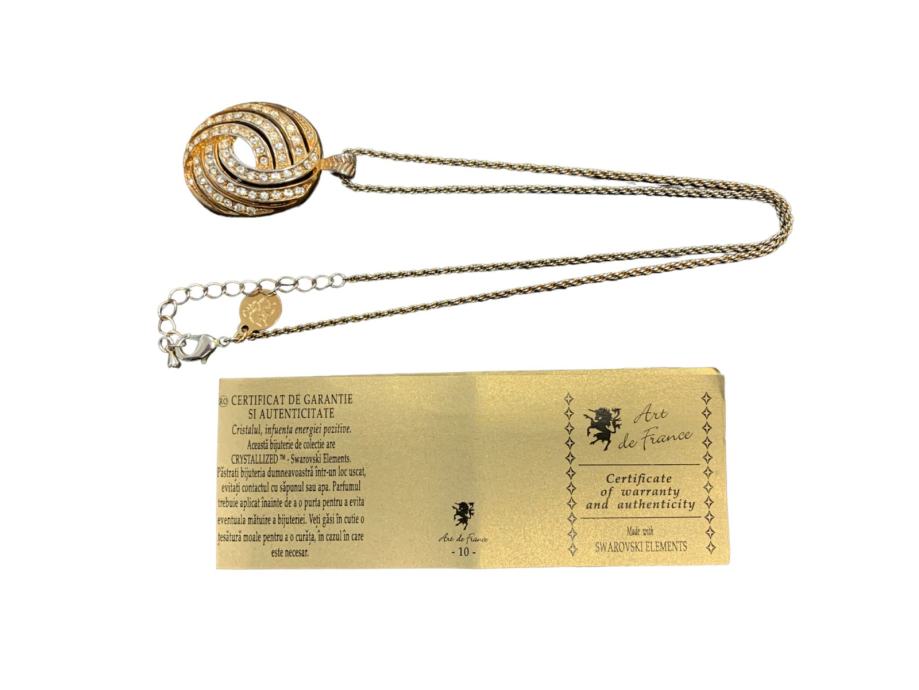 OGRLICA ART DE FRANCE MADE WITH SWAROVSKI ELEMENTS / R1, RATE!