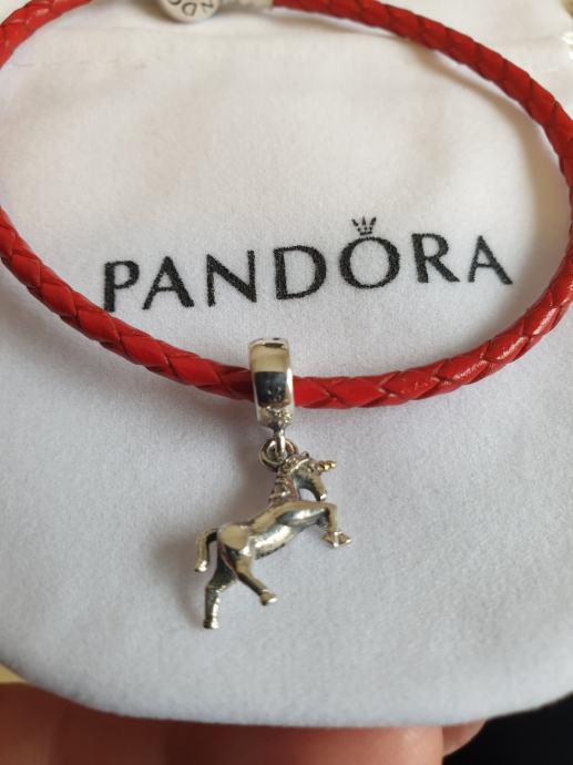 Privjesak Pandora srebro sa žigom JEDNOROG