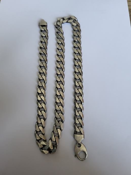 Srebrni lanac/ srebrni lančić / 155 grama/ pancir vez