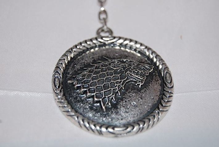 Strahovuk - dire wolf medaljon / Game of Thrones Bespl. Dostava