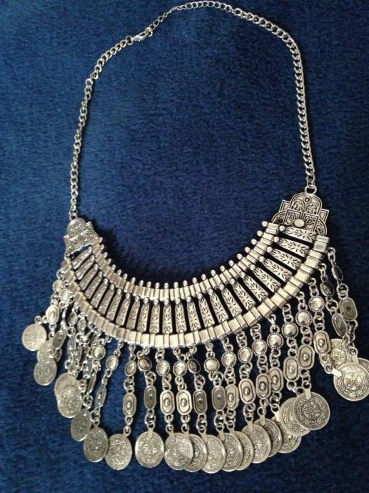 NOVA velika Boho ogrlica