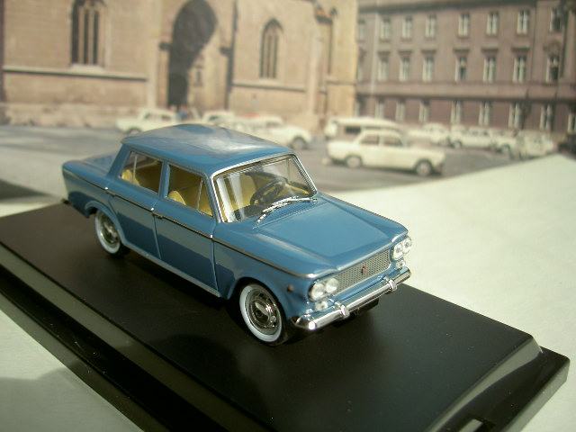 FIAT ZASTAVA 1300 1500 1961. 1/43 MODEL TRISTAC TRILE