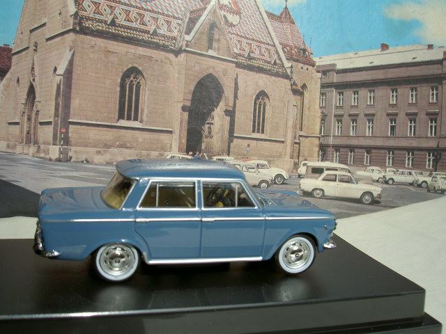 FIAT ZASTAVA 1300 1500 1961. 1/43 MODEL TRISTAC TRILE
