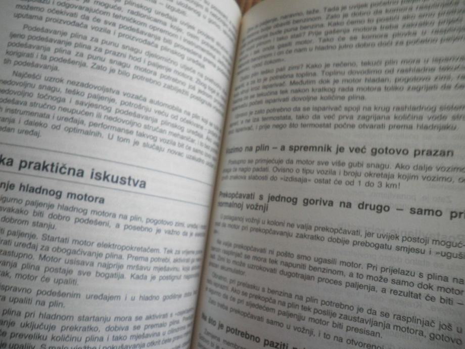 Auto na plin, priručnik 1988.