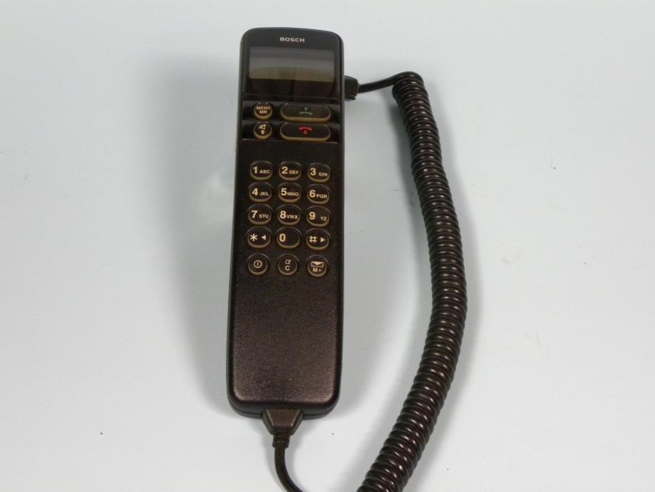 Autotelefon Bosch, komplet za ugradnju u oldtimer, GSM ispravan