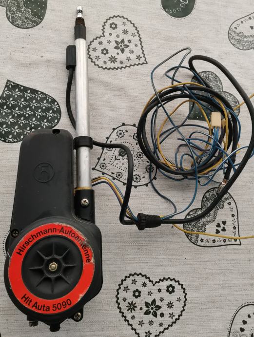 ELEKTRIČNA ANTENA HIRSCHMANN 5090 ZA OLDTIMER MERCEDES 450SL/1975