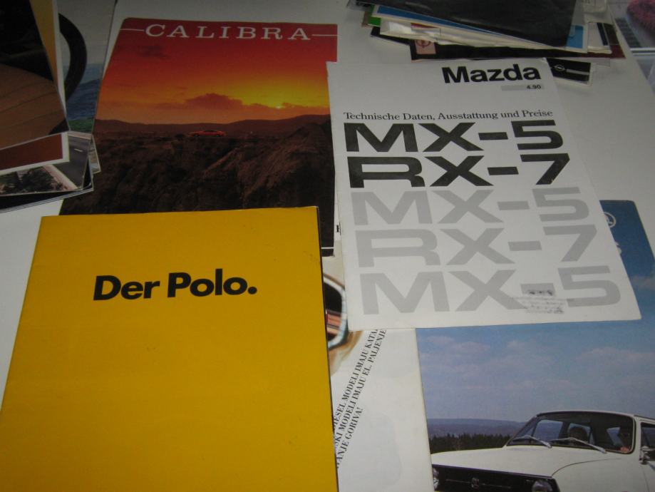 stari prospekti automobila