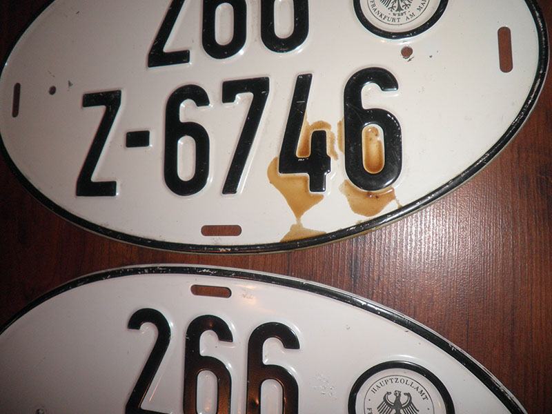 Stare njemačke col tablice