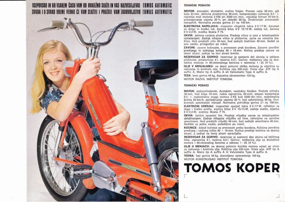 TOMOS- 2 PROSPEKTA