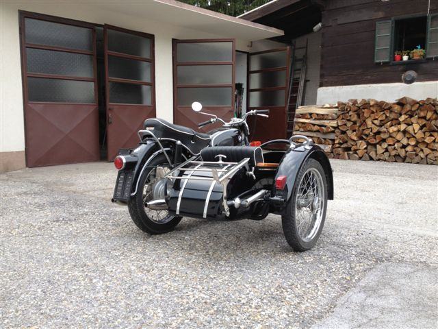 BMW R50 + prikolica Steib S500