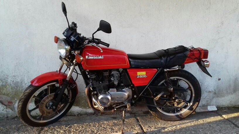 Kawasaki Z 500 1981g.