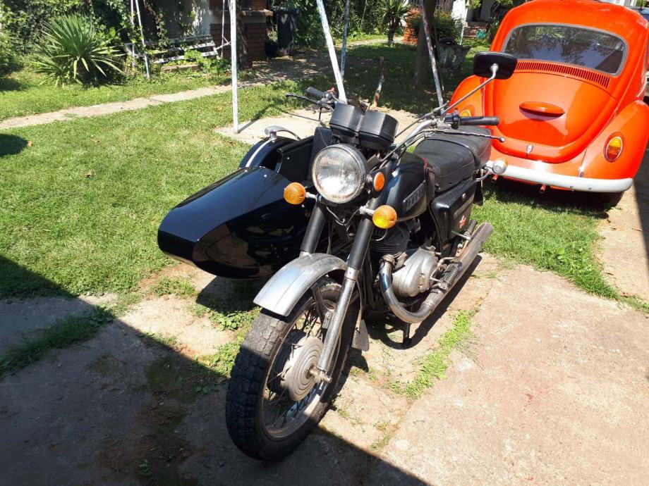 Iž Planeta 350 s bočnom prikolicom Steib TR500