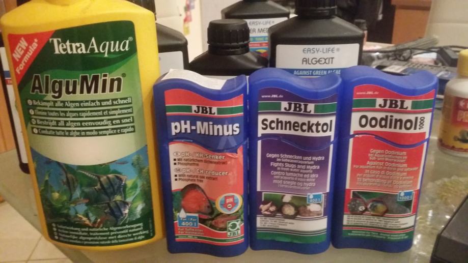 Akvarij , jbl, tetra aqua, easy life , preparati za akvarij