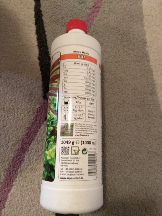 Prodajem gnojiva JBL N/P/K/MG/VOLCANO/FE/NPK škare ugljen