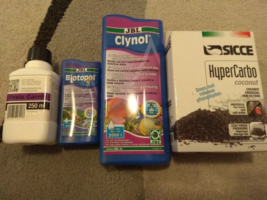 Prodajem gnojiva JBL N/P/K/MG/VOLCANO/FE/NPK škare ugljen