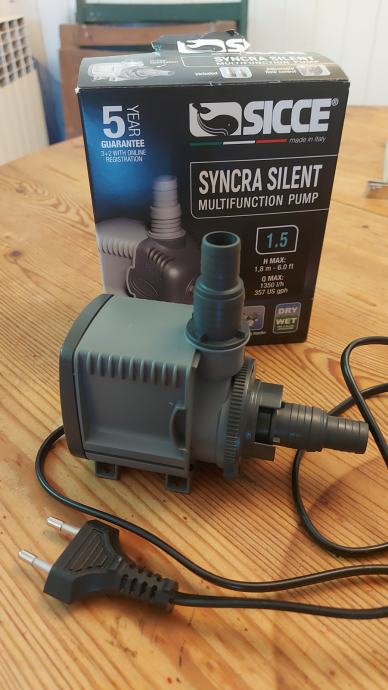 Sicce syncra silent 1.5 pumpa