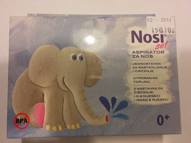 Aspirator za nos - Nosi Set - 50% cijene
