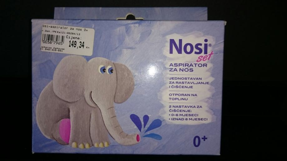 Aspirator za nos Nosi Set
