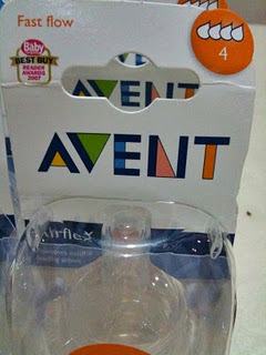 Avent 2 dude za bočice - 6m+, 4 rupice