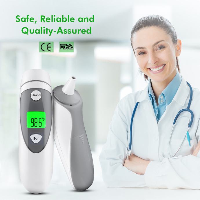 Digital IR toplomjer za celo i uho