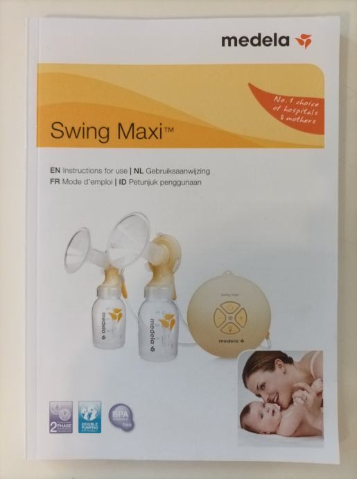 Električna izdajalica Medela Swing Maxi