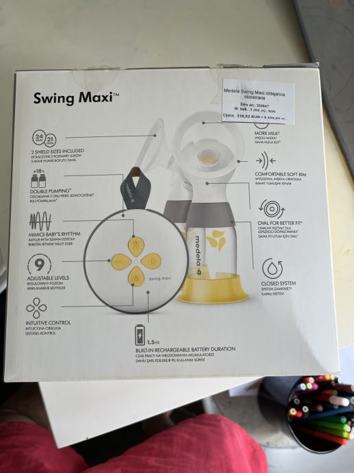 Medela Swing Max izdajalica