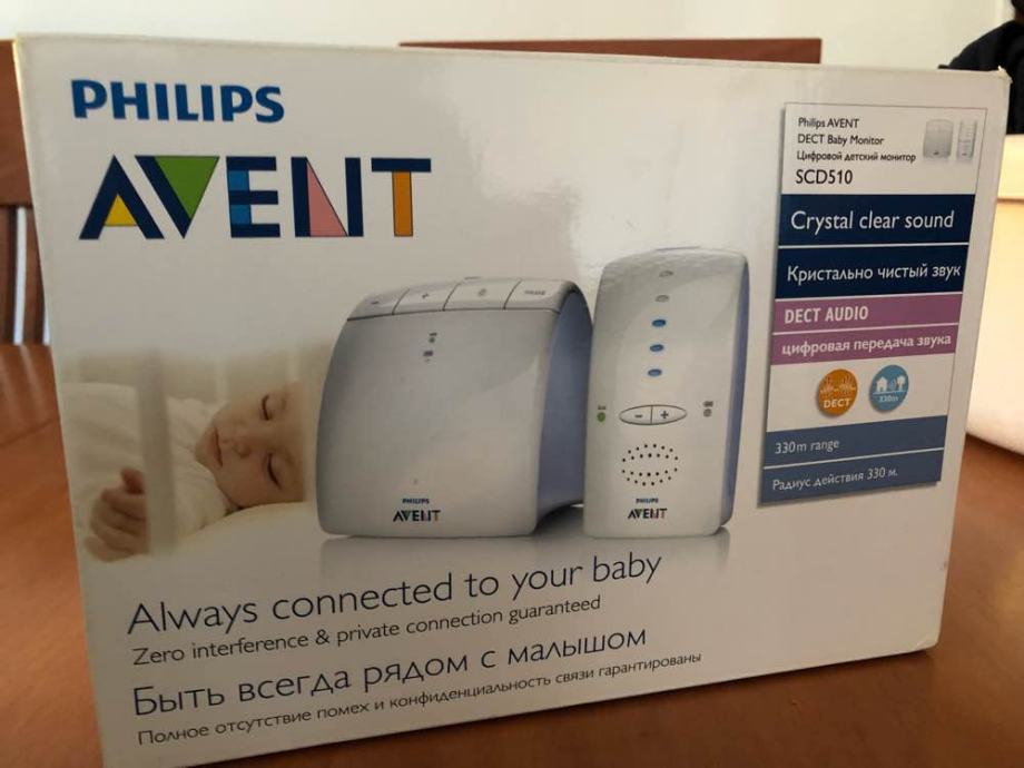 Philips Avent monitor za bebe SCD510
