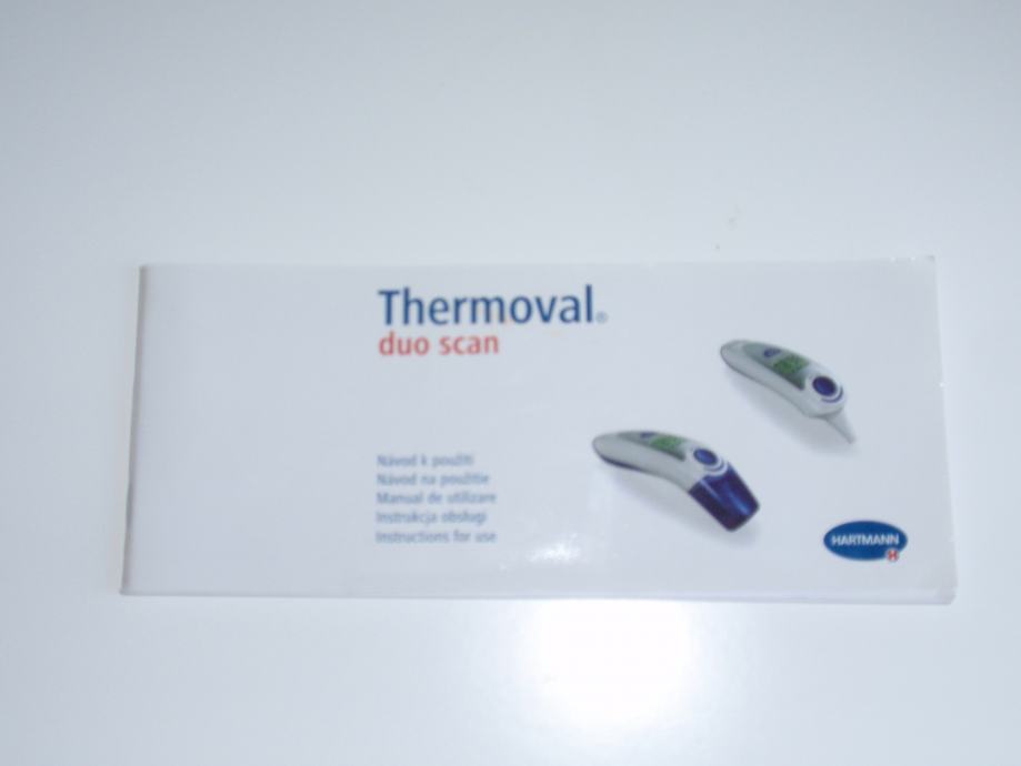 Toplomjer digitalni Hartmann Thermoval duo scan