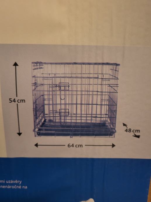 Prodajem kavez S veličina za pse i mačke