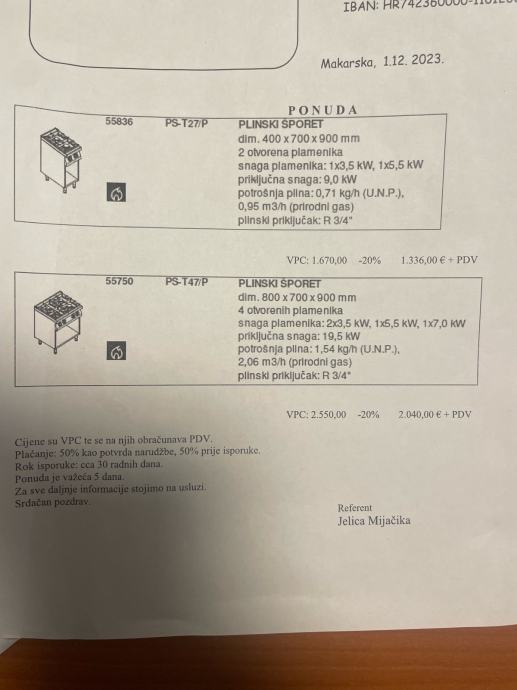 Ugostiteljski stednjaci