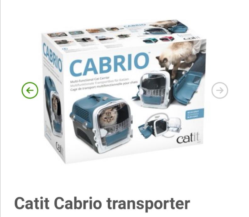 Catit Cabrio transporter za mace