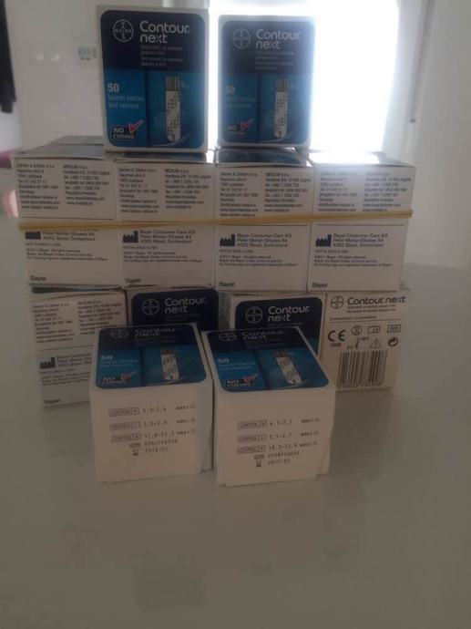Contour next trakice za mjerenje glukoze u krvi