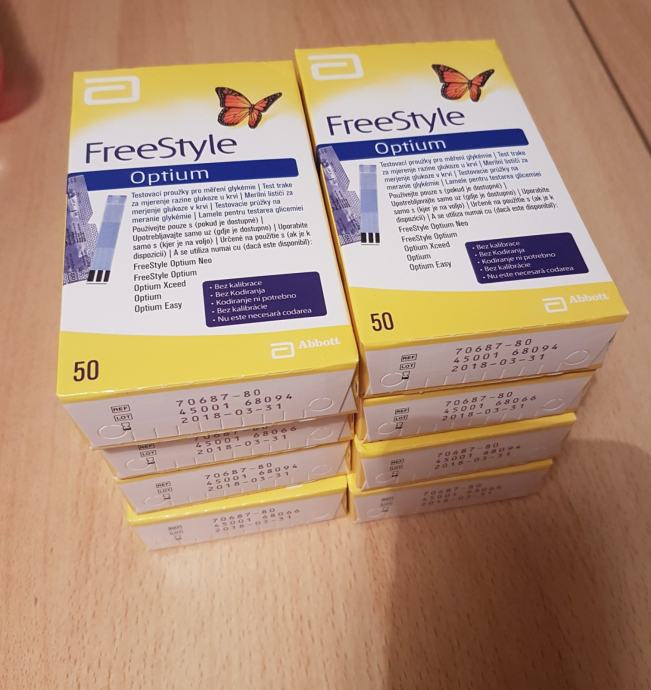 Freestyle optium trakice za mjerenje sećera
