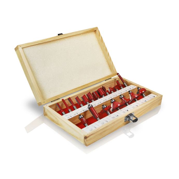 Set glodala, 20 dijelni set za obradu drva - BESPLATNA DOSTAVA