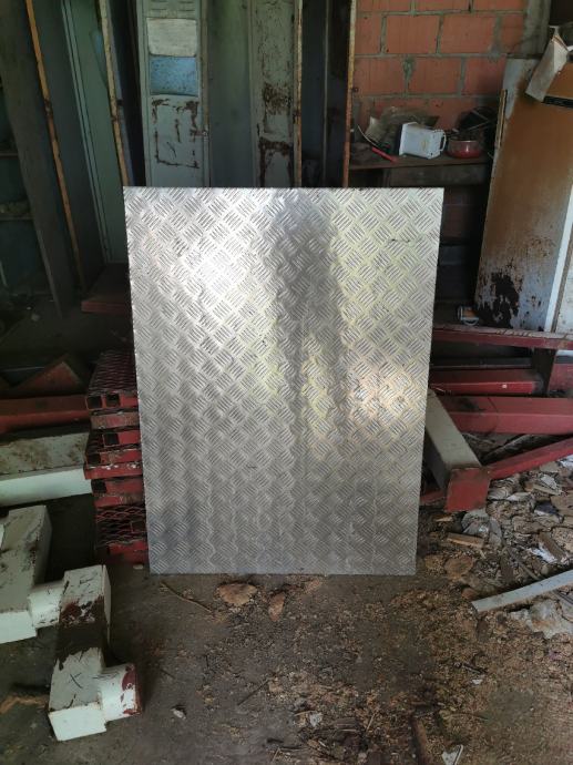 aluminijski lim rebrasti