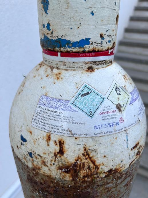 Boce za autogeno varenje - velike - kisik + acetilen Messer