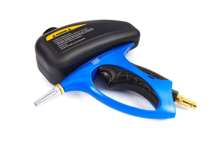 Pištolj za pjeskarenje + 2 kg grita + 2 mlaznice