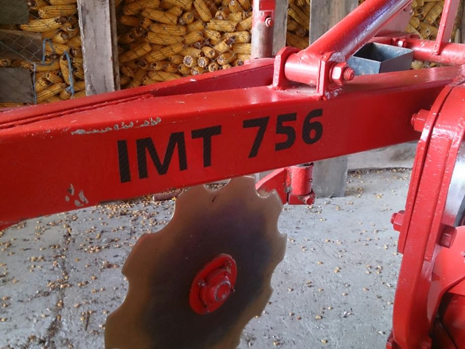 IMT 756 12 plug dvije brazde, visoki ODLICAN