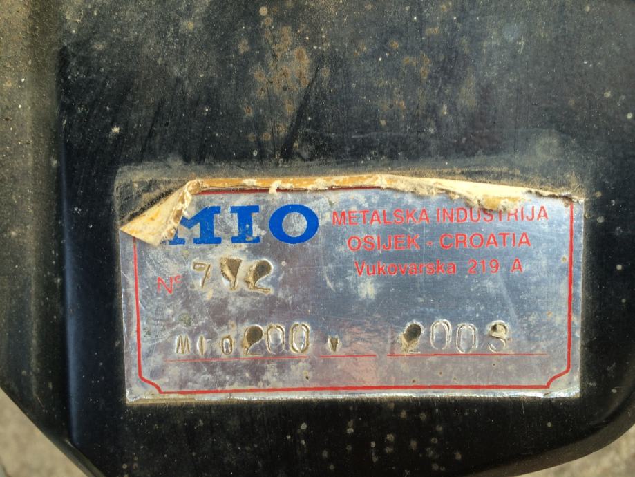 MOTOKULTIVATOR MIO - 200 VANTAGE