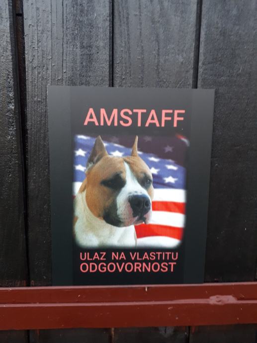 Američki Staffordski Terijer(Amstaff pločice)