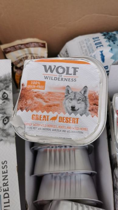Hrana za pse Wolf of wilderness