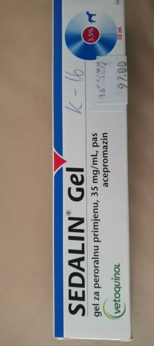Sedalin gel za pse