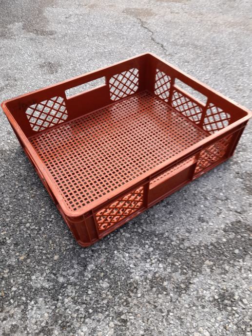 Plastične kašete - pvc gajbe za transport i skladištenje,60 kom