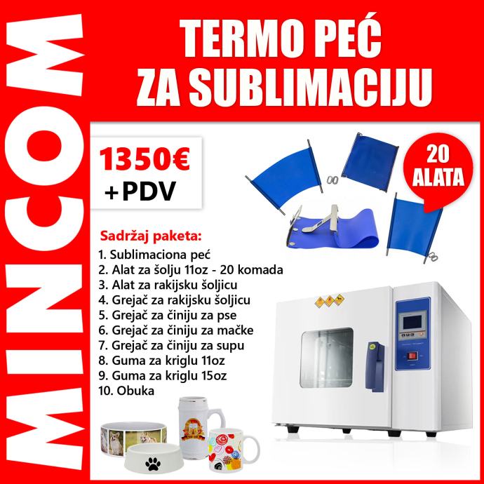 Termo peć za sublimaciju