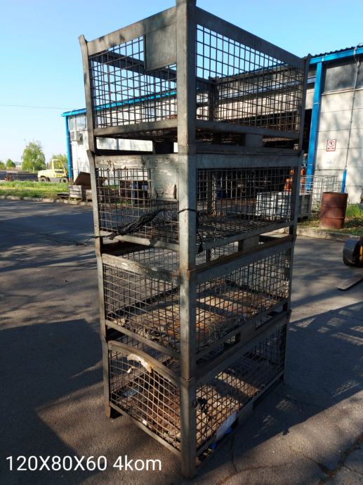 Željezni sanduk (Metal box) - 120x100x56 cm