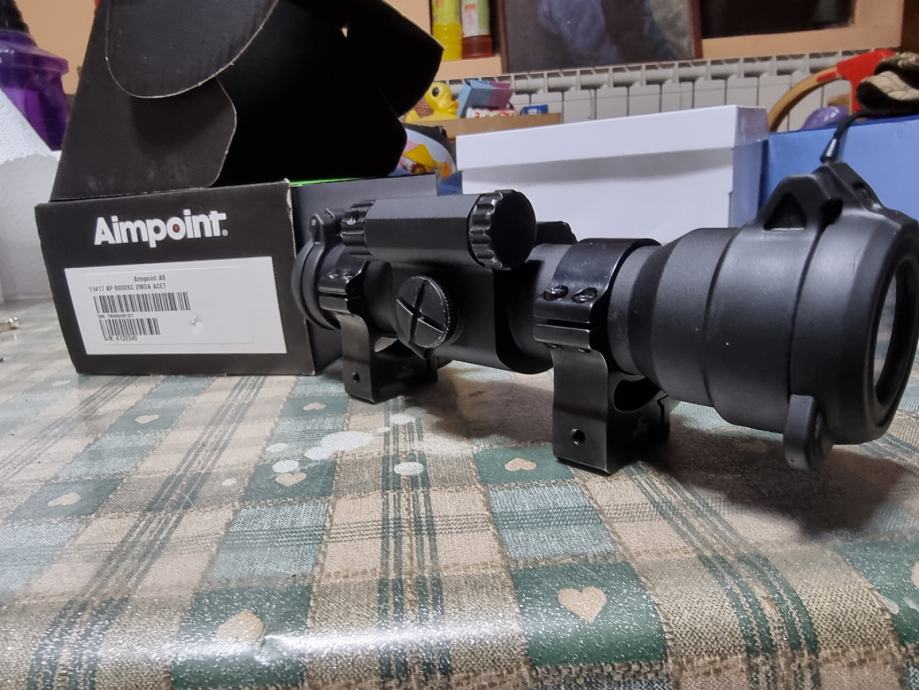 Aimpoint 9000SC + Rusan skidajući prsteni za šinu